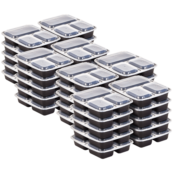 MorningSave: 40-Pack: Dash Meal Prep Trays with Lids