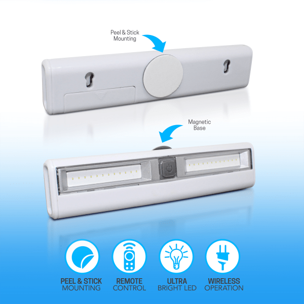 MorningSave: 4-Pack: Space & Home Ultra Bright Wireless Light Bar