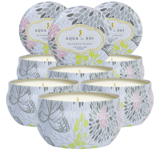 MorningSave: 6-Pack: Aqua de Soi 9 oz Candles