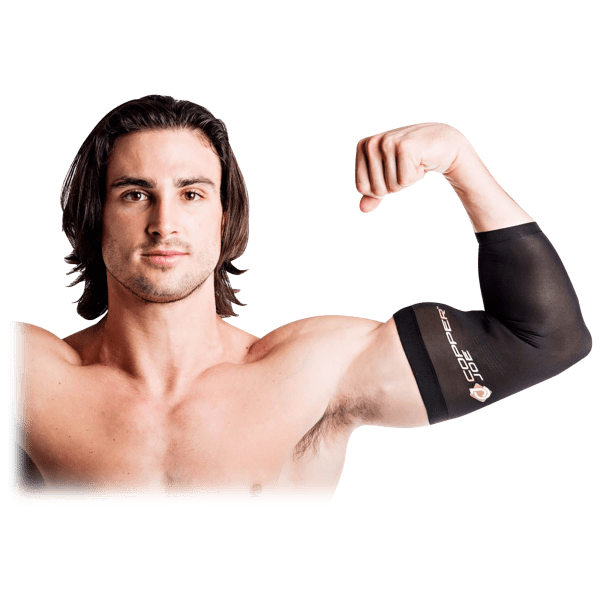 SideDeal: 2-Pack: Copper Joe Elbow Recovery Compression Sleeve