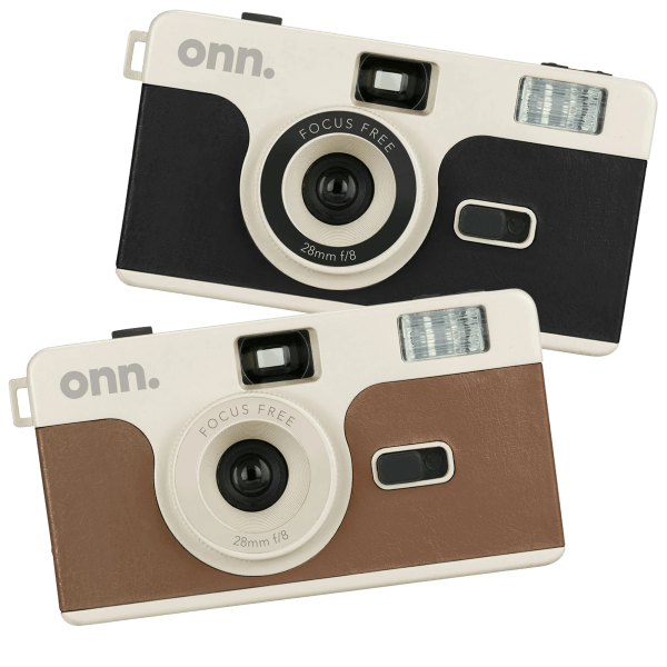 MorningSave: 2-Pack: Onn Reusable 35mm Cameras with Preloaded Film