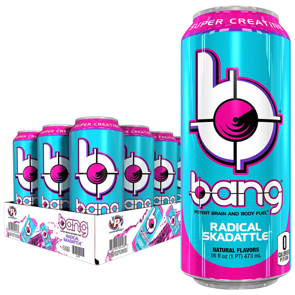 SideDeal: 24-Pack: Bang Energy Drinks (16 oz, Multiple Flavors)