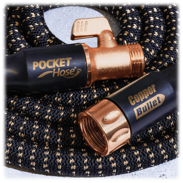 Meh: 2-Pack: Pocket Hose Copper Bullet 25' Hoses with Removable Hand ...