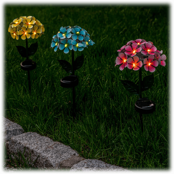 MorningSave: 3-Pack: Touch Of Eco Garden Deco Solar Powered Led Light