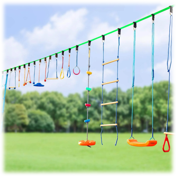 MorningSave: Gasky Ninja Warrior 16 Piece Obstacles Course Kit For ...