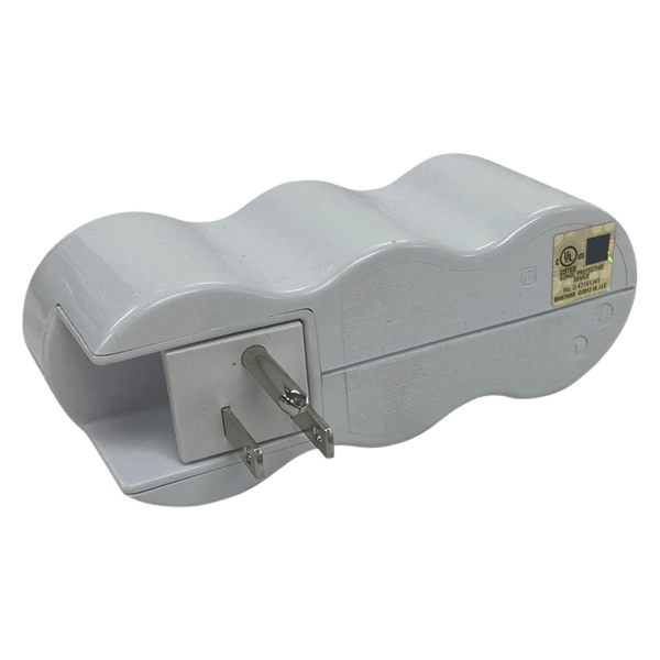 MorningSave: 2-Pack: 360 Electrical PowerCurve Mini 2-Outlet Rotating ...