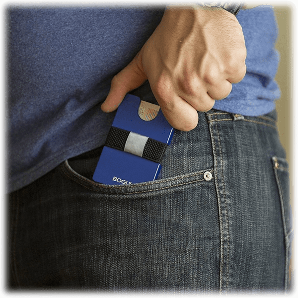 MorningSave: Bogui Minimalist Wallet in Black