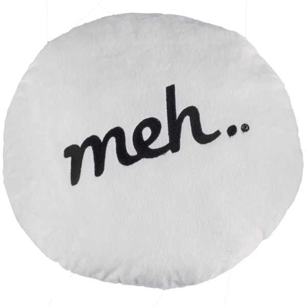 Meh: 4-Pack: 2 Meh Pillows, 1 Meh Tumbler & 1 Random Shirt