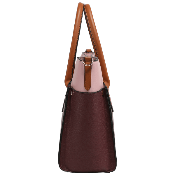 MorningSave: MKF Collection Brynlee Color-Block Vegan Leather Tote Bag ...