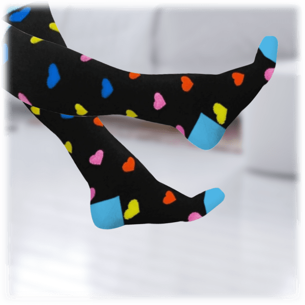 MorningSave: 6-Pack: Ciana DCF Fun Patterned Knee High Compression Socks