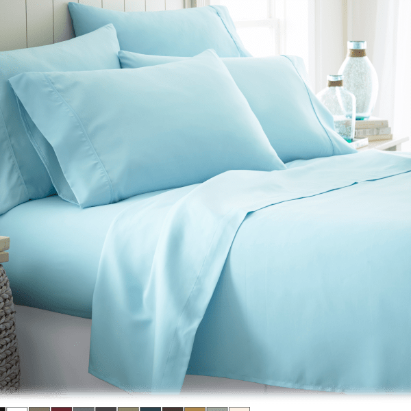 MorningSave: Cloth And Gable Luxury Ultra Soft 6 Piece Bed Sheet Set