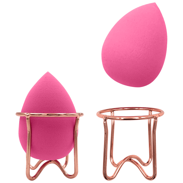 MorningSave: Almost Famous Makeup Blender with Rose Gold Stand