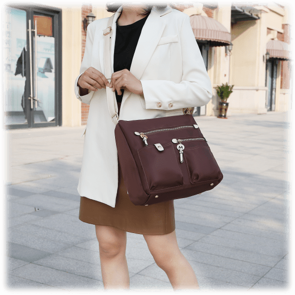 MorningSave: MKF Collection Serena Multi Pocket Crossbody Bag