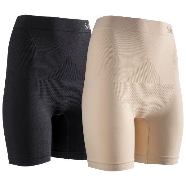 MorningSave: 2-Pack: Sofft Compression Mid-Thigh Short